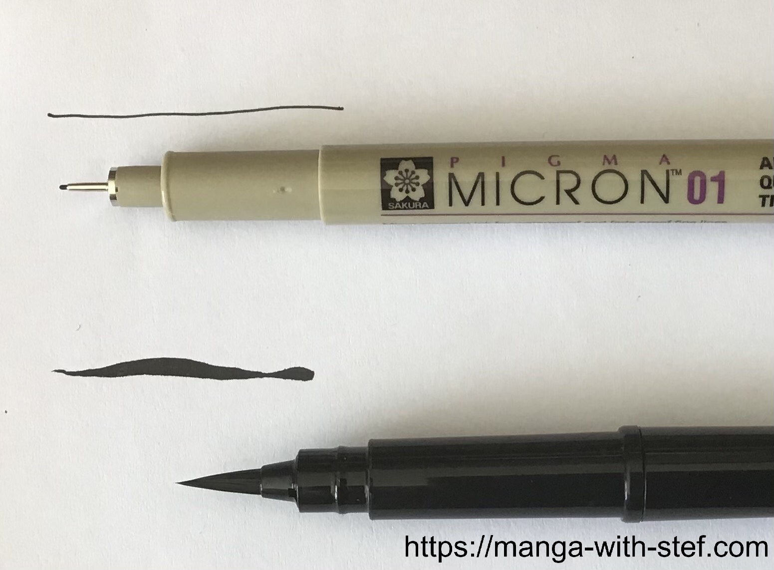 Inking a Manga Page - Manga with Stef