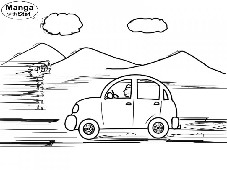 Rendering Linear and Rotating Movements and Speed - Manga with Stef