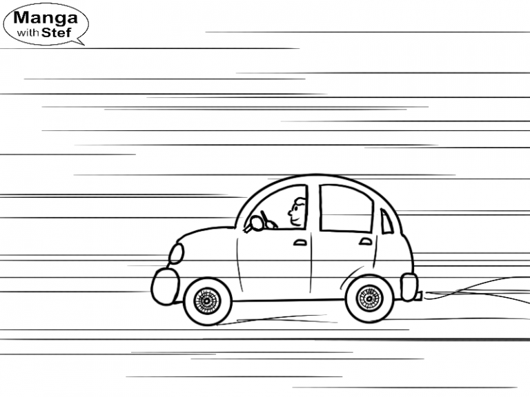 Rendering Linear and Rotating Movements and Speed - Manga with Stef