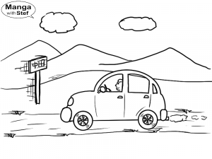 Rendering Linear and Rotating Movements and Speed - Manga with Stef