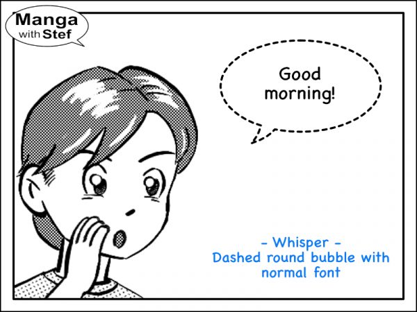 Text Bubbles And Their Variations - Manga with Stef