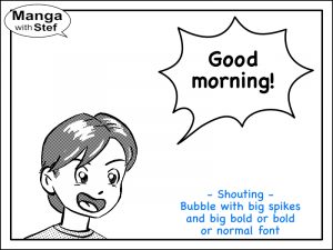 Text Bubbles And Their Variations - Manga with Stef